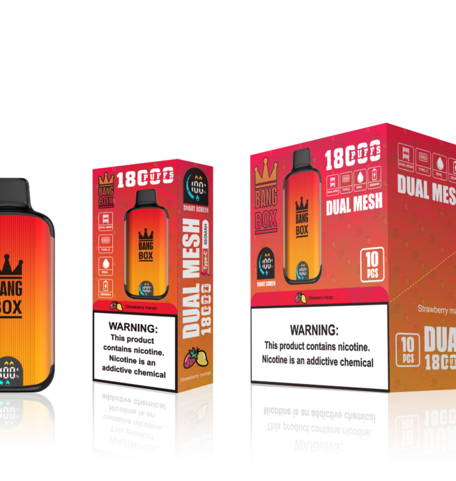 Bang Box 18000 Puffs LED Display Disposable Vape - VapeMaison